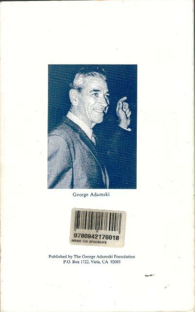 Inside the Spaceships by George Adamsk,i foreword by Desmond Leslie ...