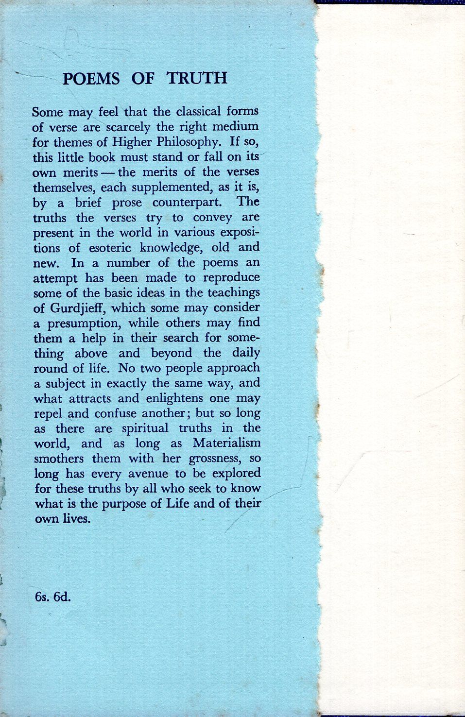 Poems of Truth by Michael Dillon - 1st Edition - 1957 - from ...