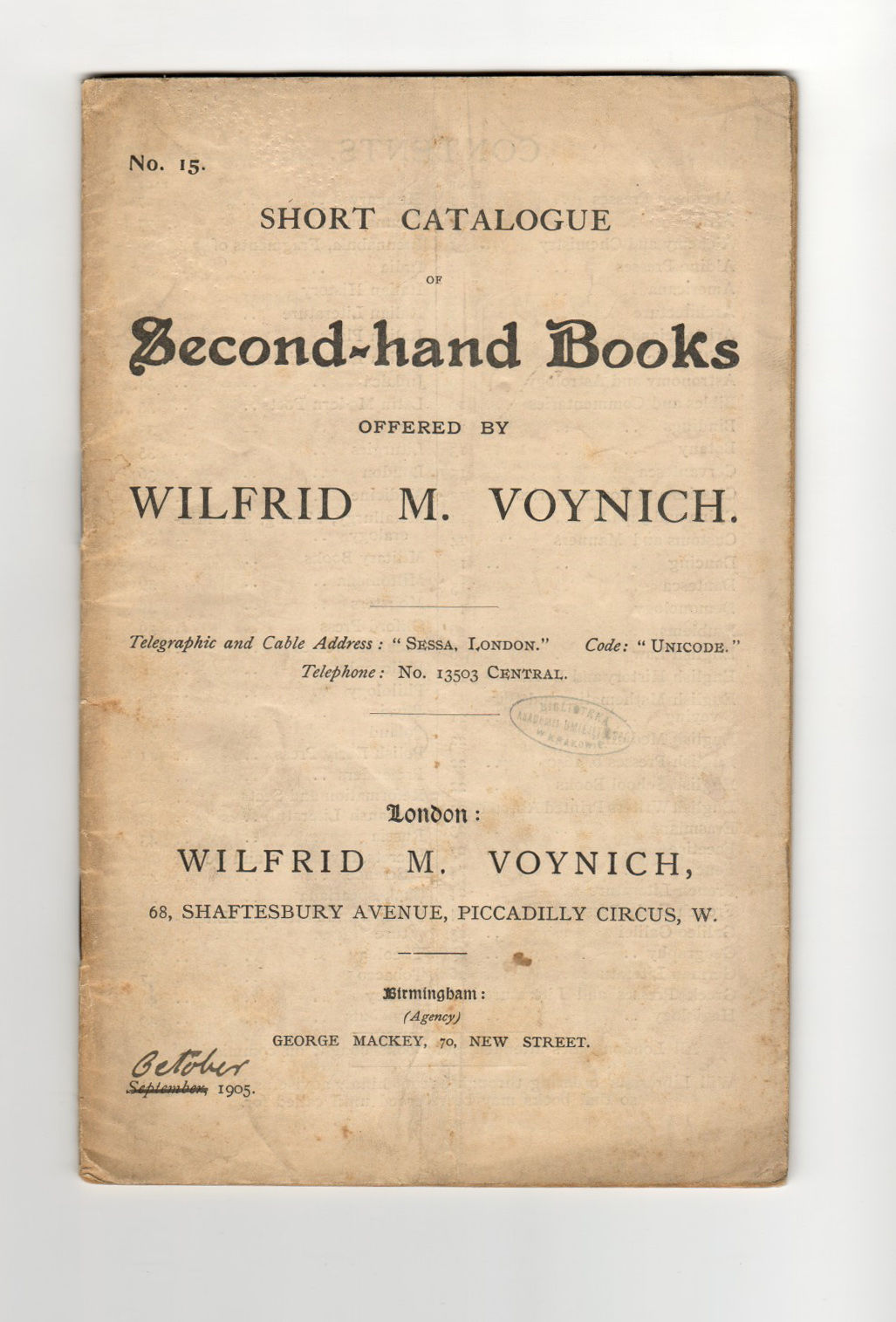 Wilfrid Michael Voynich