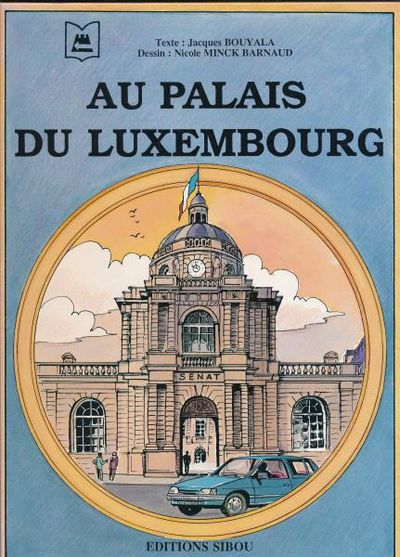 Au Palais du Luxembourg,Dessin: Nicole Minck Barnaud"""" by Jacques ...