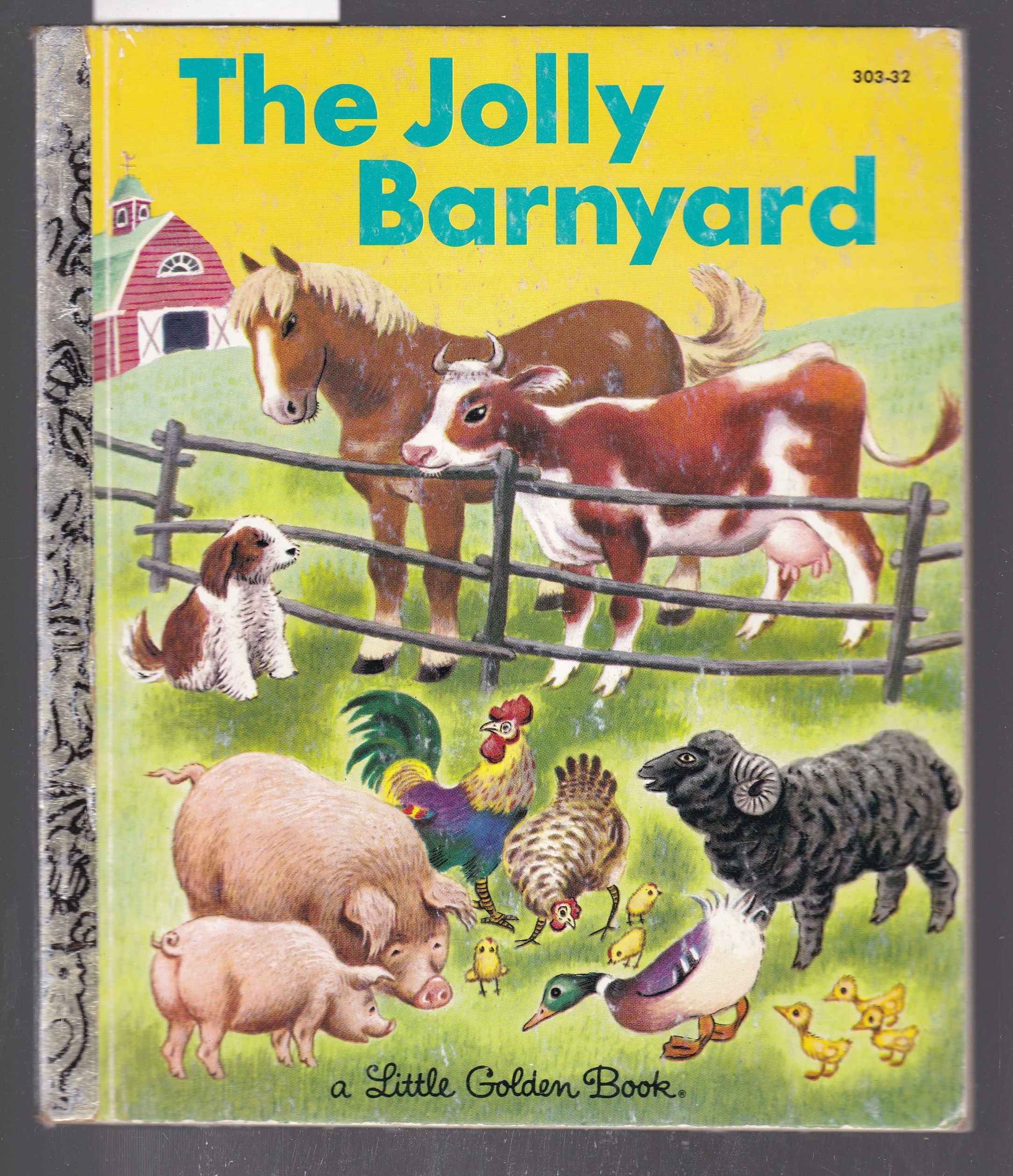 The Jolly Barnyard - A Little Golden Book No.303-32 by Annie North ...