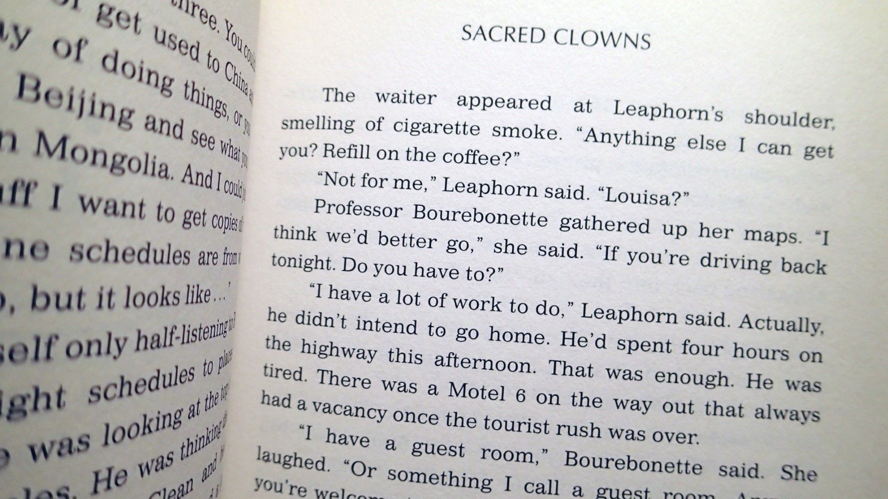 SACRED CLOWNS by Tony Hillerman | Hardcover | 1993 | HarperCollins ...