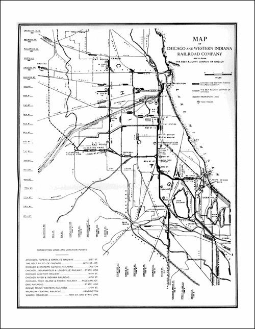 The Chicago & Western Indiana and Belt Railroad History by David J ...