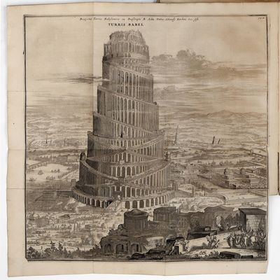 Turris Babel sive Archontologia, 1679, Athanasius Kircher | Biblio