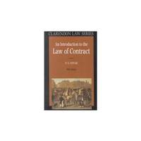 AN INTRODUCTION TO THE LAW OF CONTRACT (FIFTH) by ATIYAH, P S ; ATIYAH ...