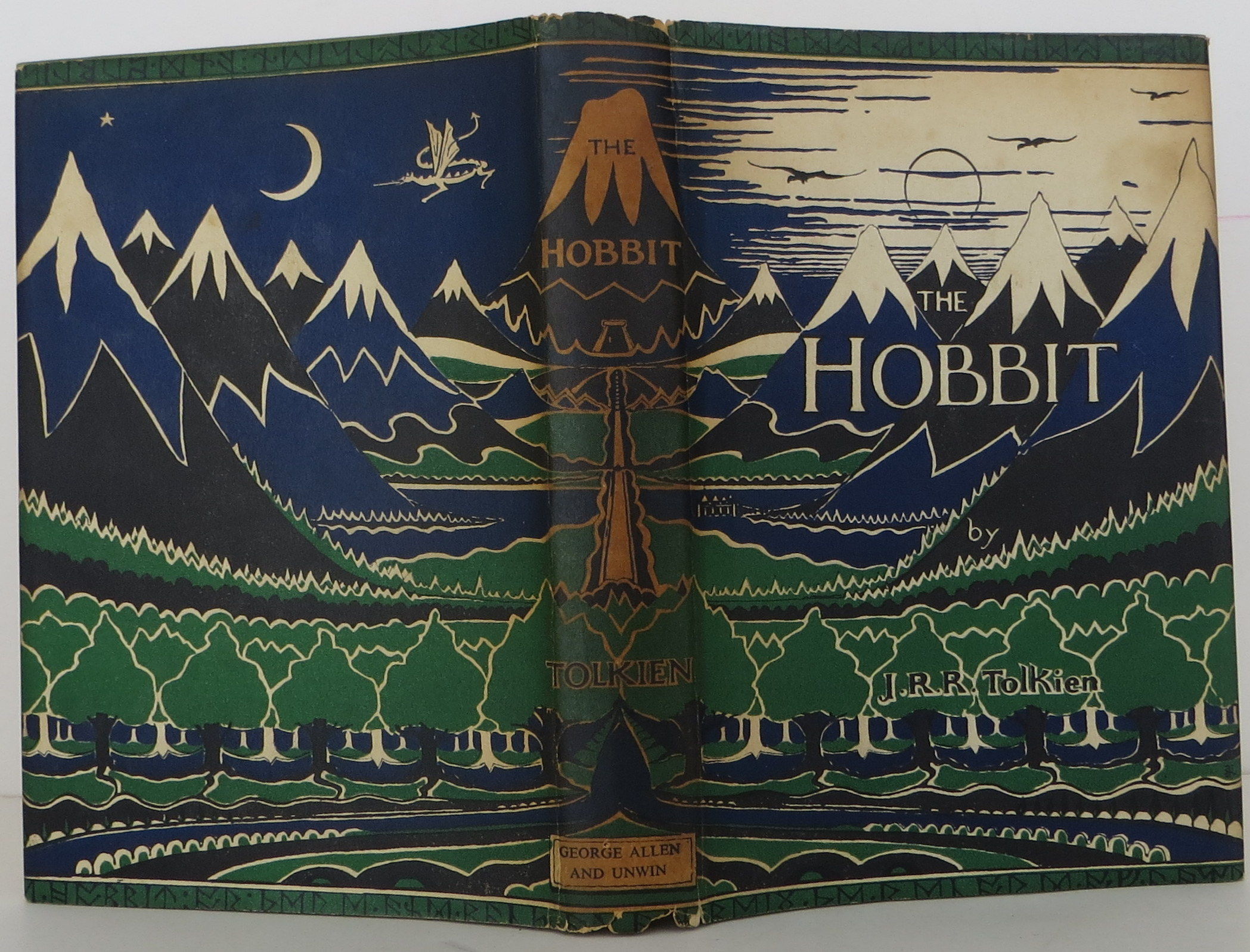 The Hobbit by J. R. R Tolkien - Hardcover - 5th or later Edition - 1959 ...