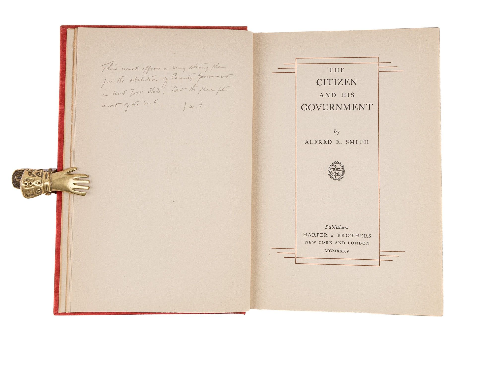 The Citizen and His Government by Smith, Alfred Emanuel | Search for ...