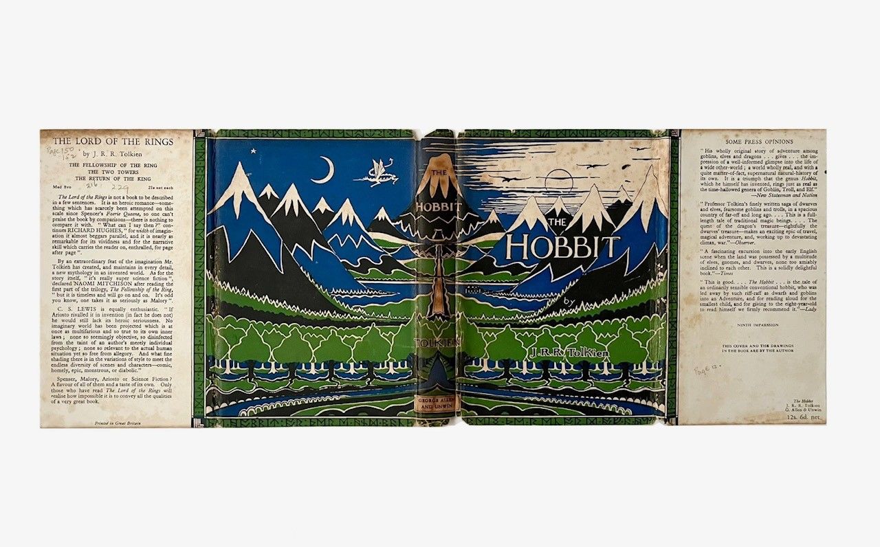 The Hobbit by J.R.R. Tolkien | Hardcover | 1957 | George Allen & Unwin ...