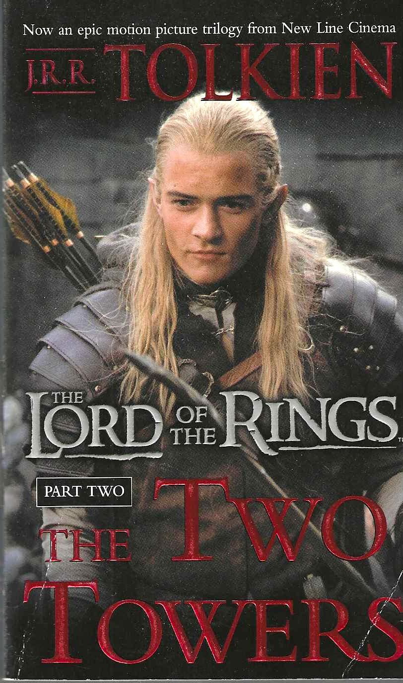 Lord Of The Rings Two Towers Book Cover