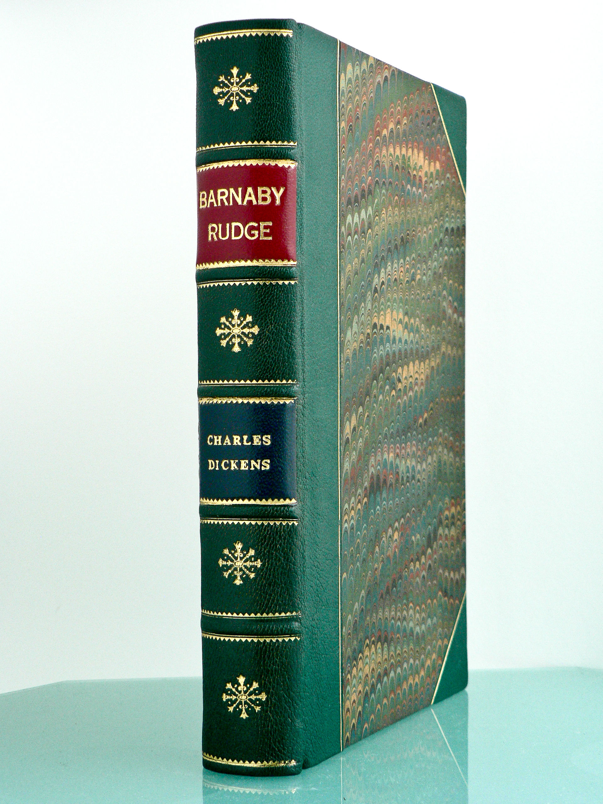 BARNABY RUDGE by Charles Dickens | Leather Bound | 1841 | Chapman ...