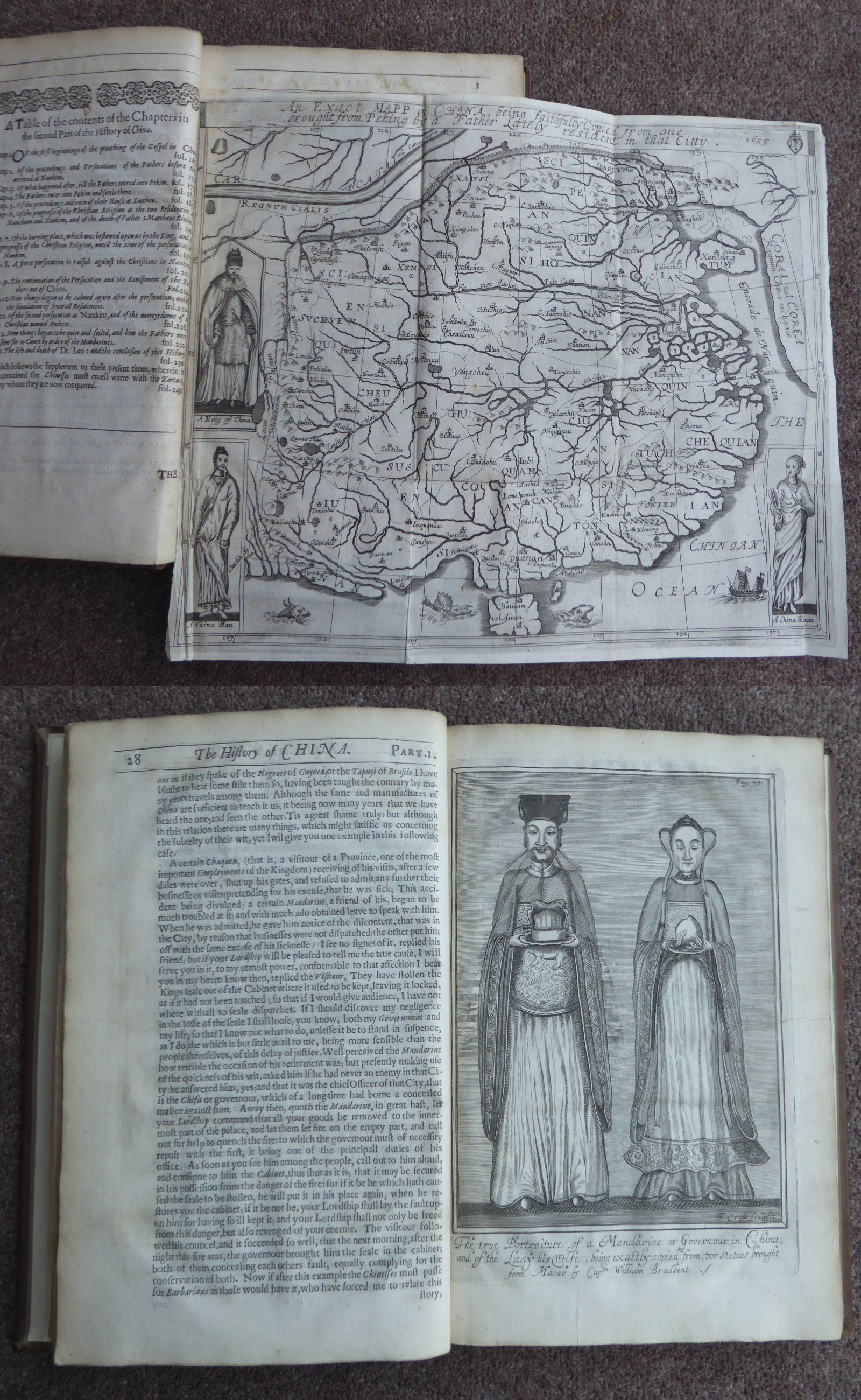 THE HISTORY OF THAT GREAT AND RENOWNED MONARCHY OF CHINA, and BELLUM ...