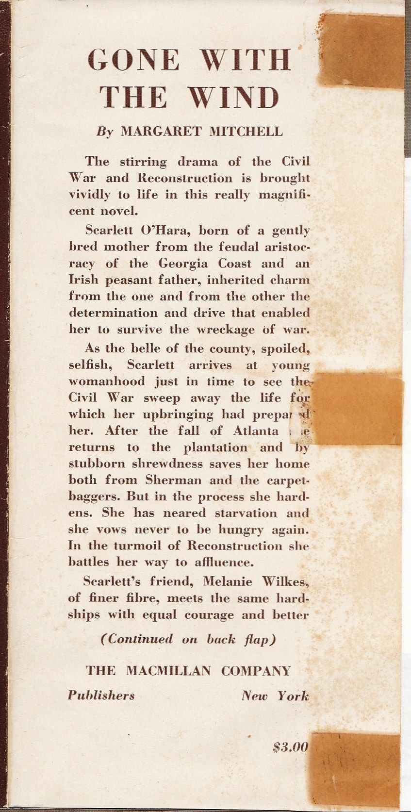 Gone With The Wind Book Pages