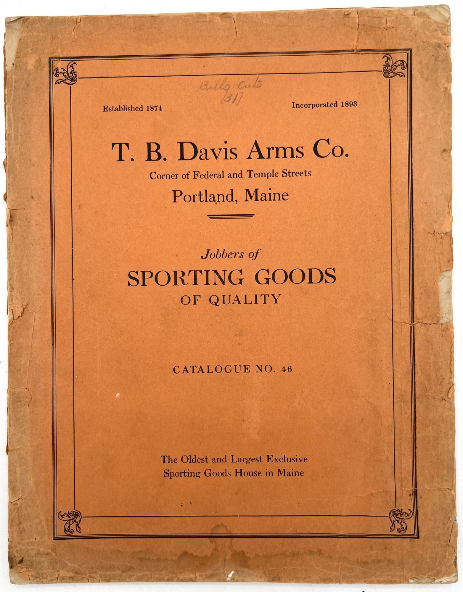 T.B. Davis Arms Co. Catalogue No. 46