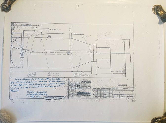 Atomic Bomb Little Boy Diagram