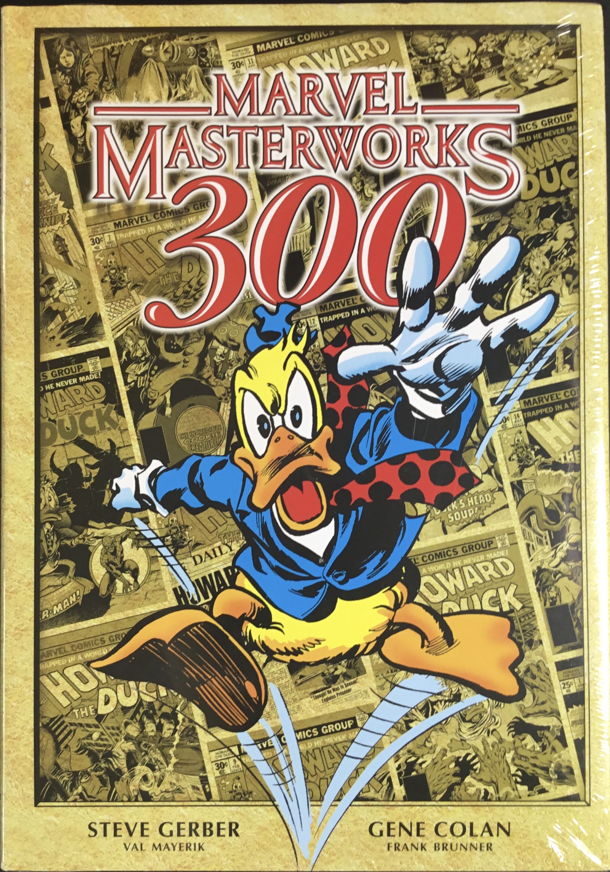 MARVEL MASTERWORKS Vol. 300 (Limited Edition Variant) HOWARD The DUCK ...