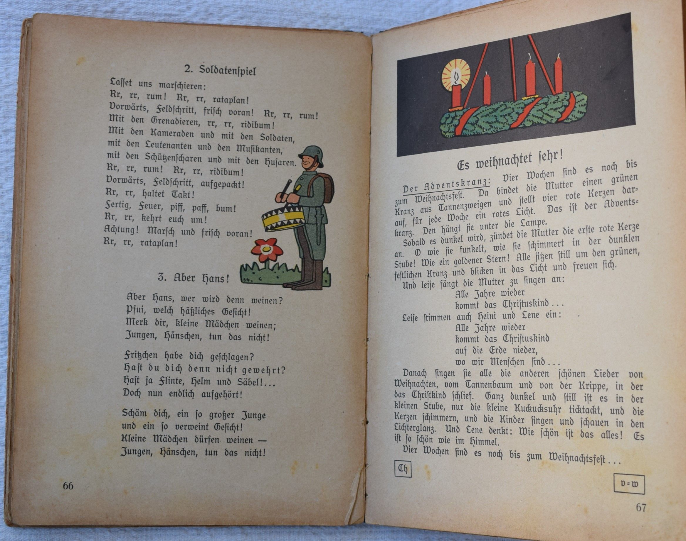 Nazi children's book Otto Zimmermann Hand in Hand for the Fatherland Biblio