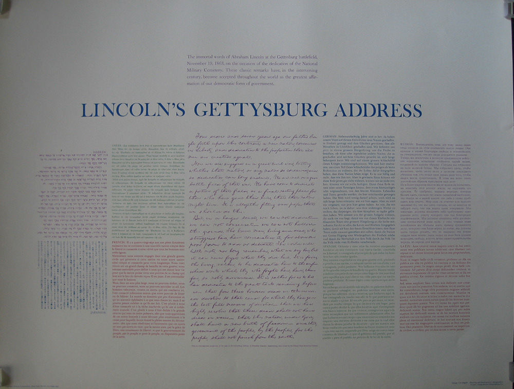 Lincoln's Gettysburg Address: The immortal words of Abraham Lincoln at ...