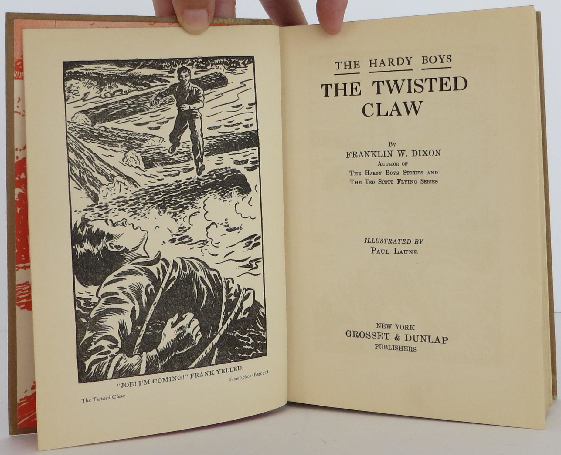 The Twisted Claw by Dixon, Franklin | Hardcover | 1939 | Grosset ...