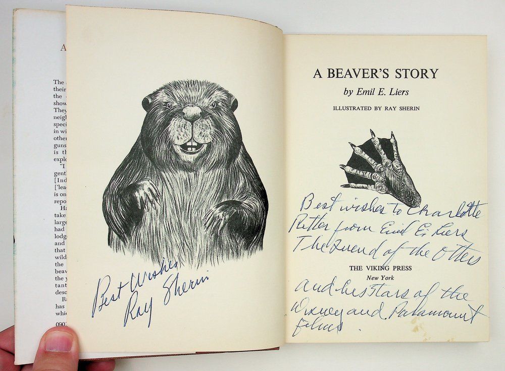 A Beaver's Story by Liers, Emil. E. (author) ; Sherin, Ray (illustrator ...