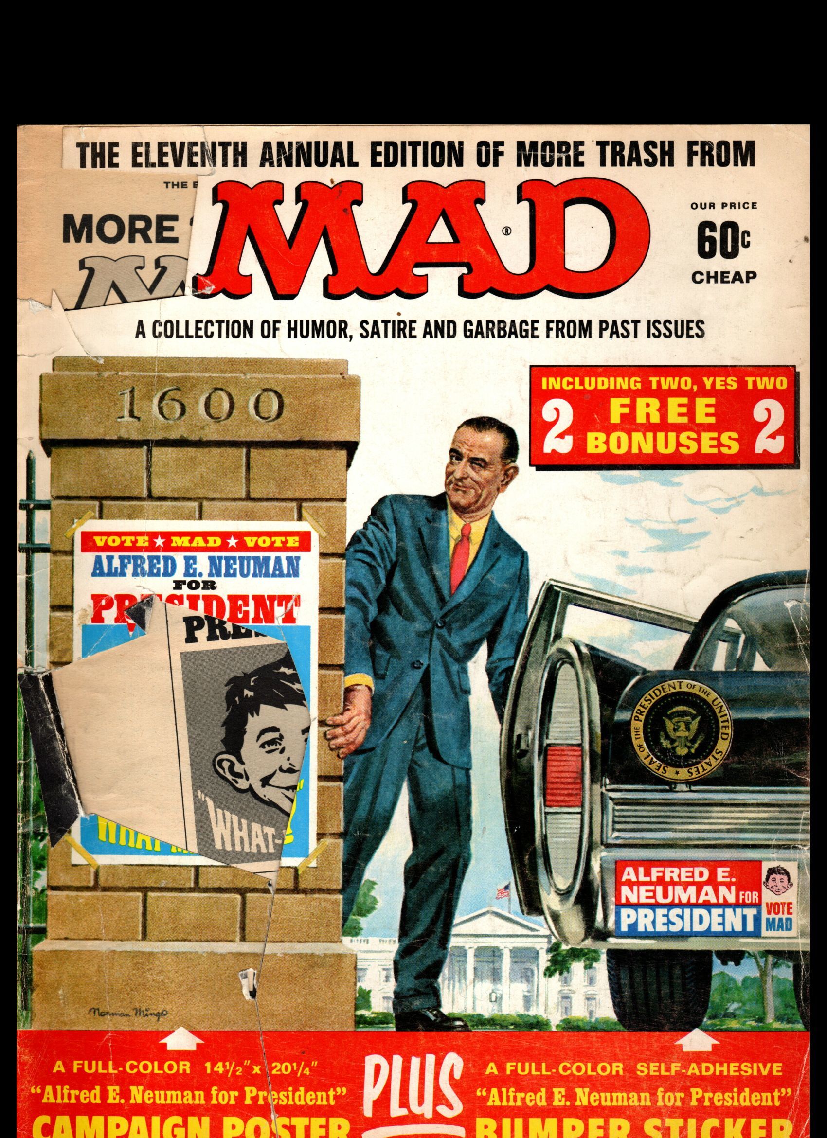 THE 11TH ANNUAL EDITION OF MORE TRASH FROM MAD by William M. Gains ed ...