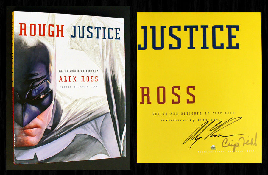 Rough Justice The Dc Comics Sketches Of Alex Ross