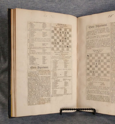 Newspaper Clippings From a Weekly 1866 Chess Column Reporting Chess ...