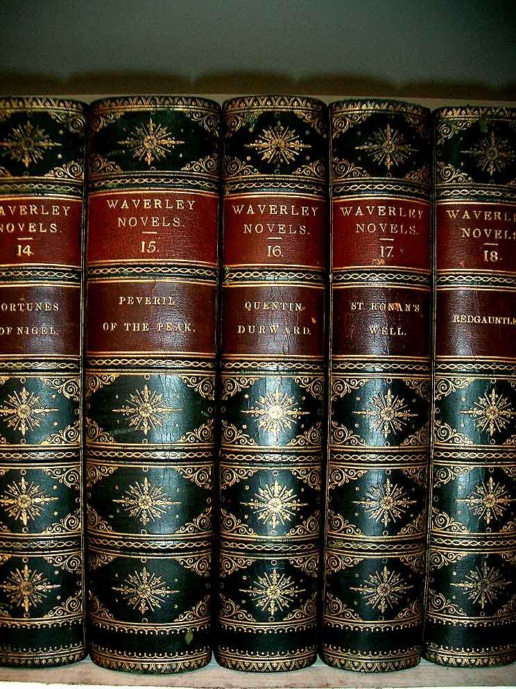 The Waverley Novels by Scott, Sir Walter | Richly bound in full royal ...