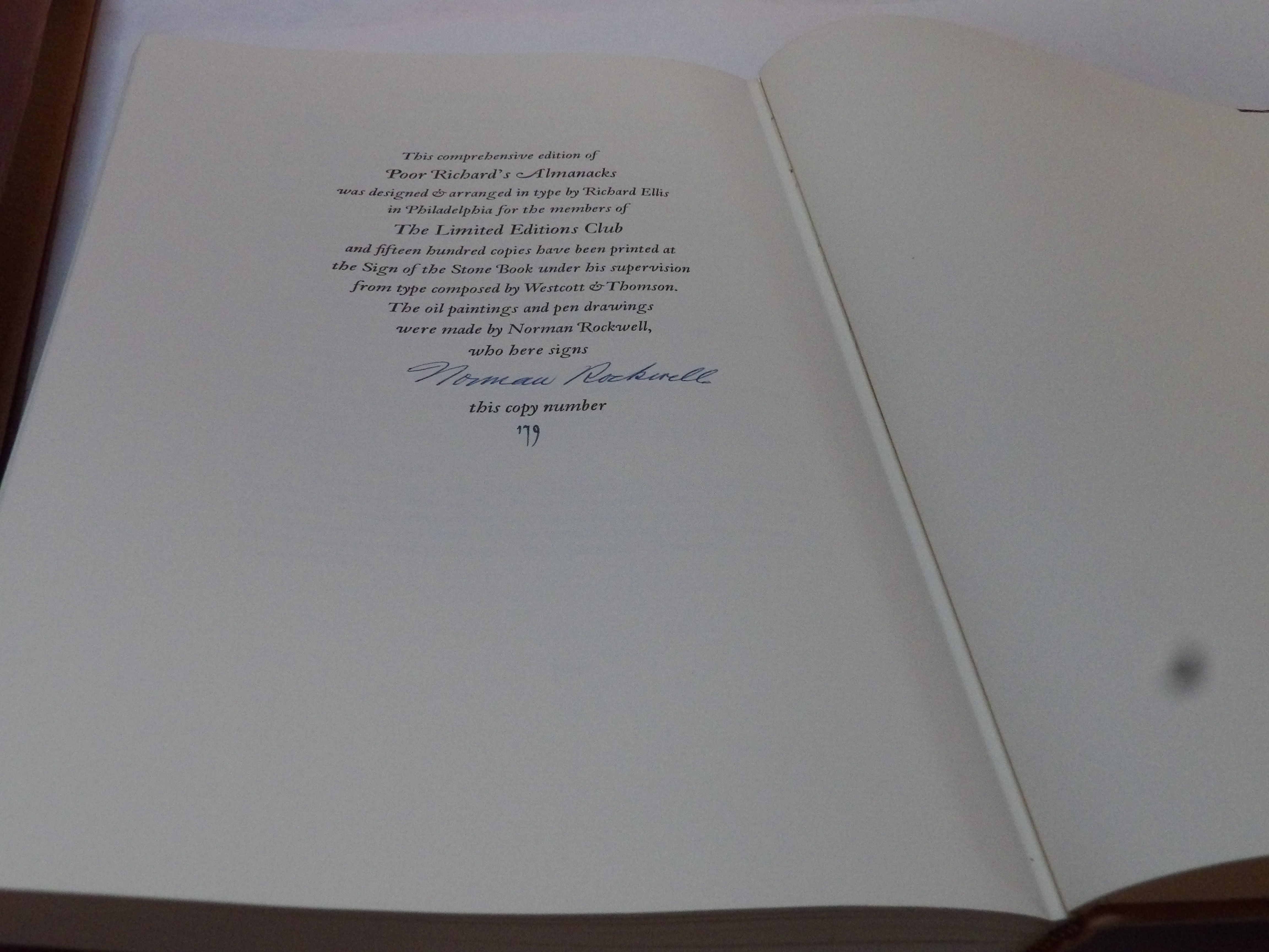 Poor Richard: the almanacs for the years 1733-1758 by Benjamin Franklin ...