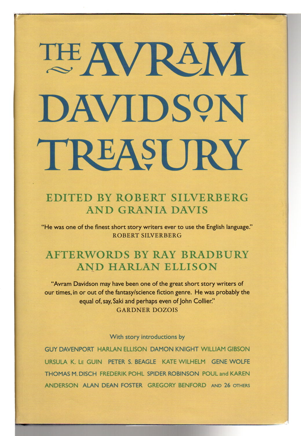 THE AVRAM DAVIDSON TREASURY: A Tribute Collection by [Davidson, Avram ...