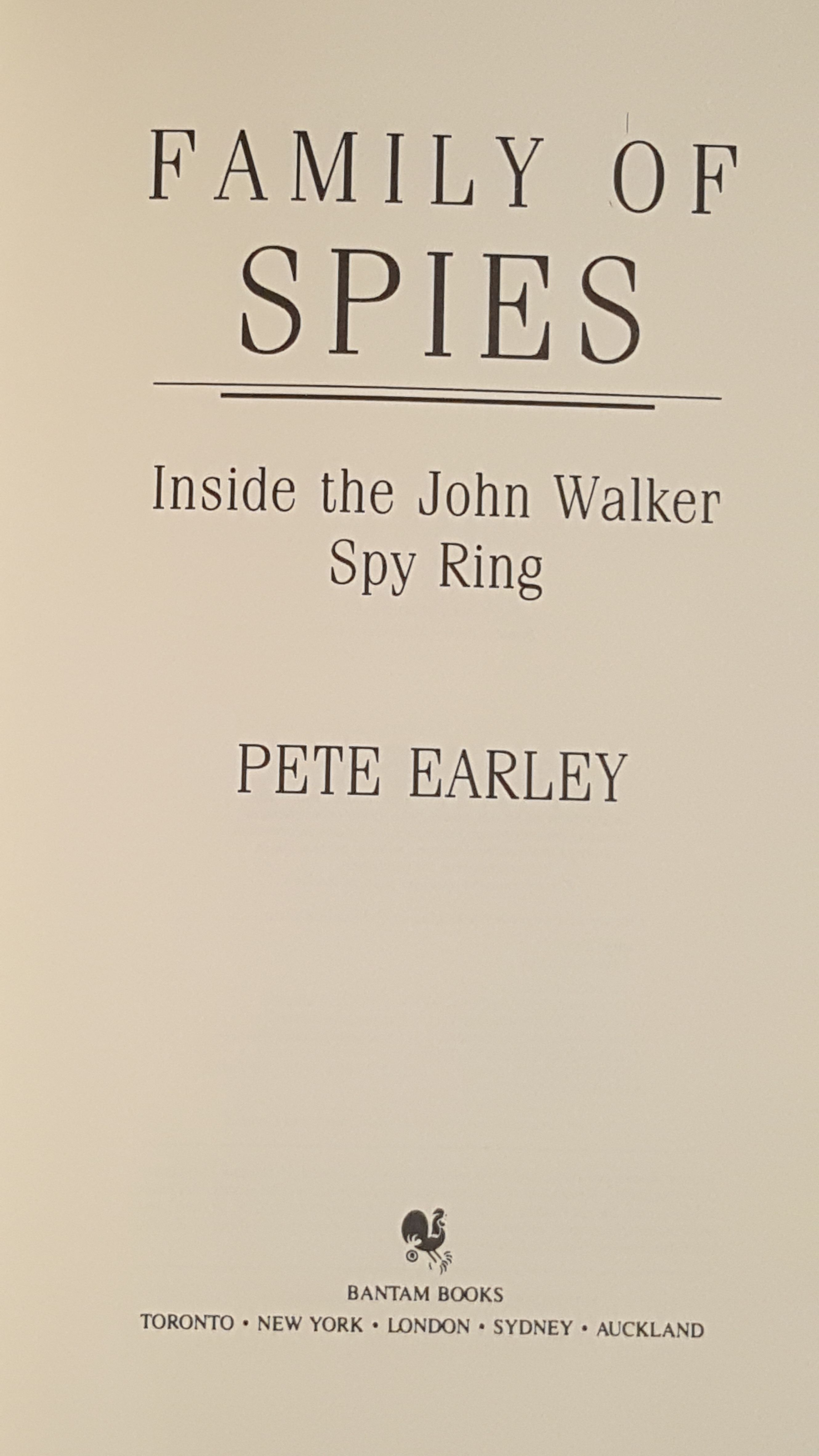 John Walker Spy Breaking The Ring: The Bizarre Case Of The Walker