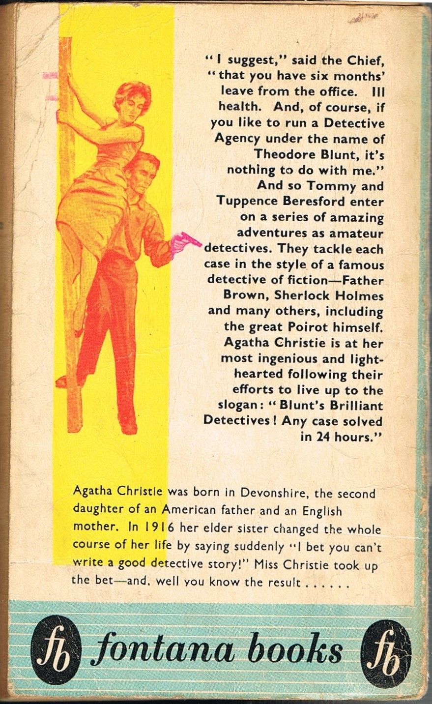 Partners in Crime (Fontana Books 263) by Agatha CHRSITIE - Paperback ...