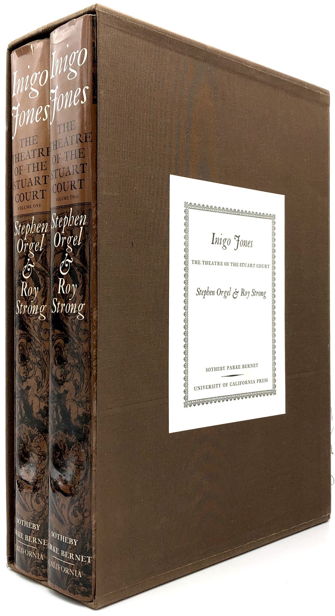 Inigo Jones: The Theatre of the Stuart Court, 2 vols by Stephen; Roy ...