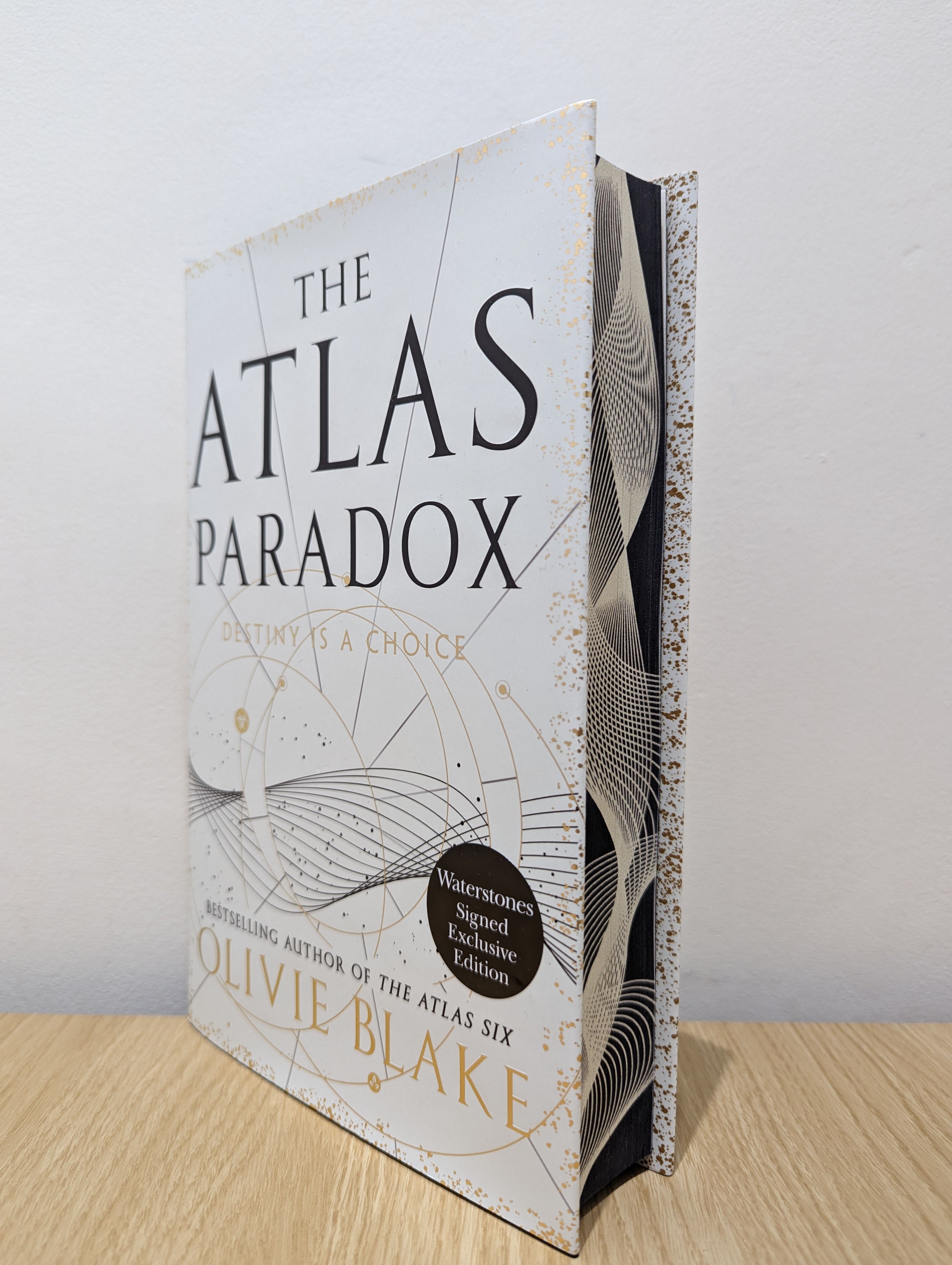BIBLIO | The Atlas Paradox (Atlas six series, 2) (Signed First Edition ...