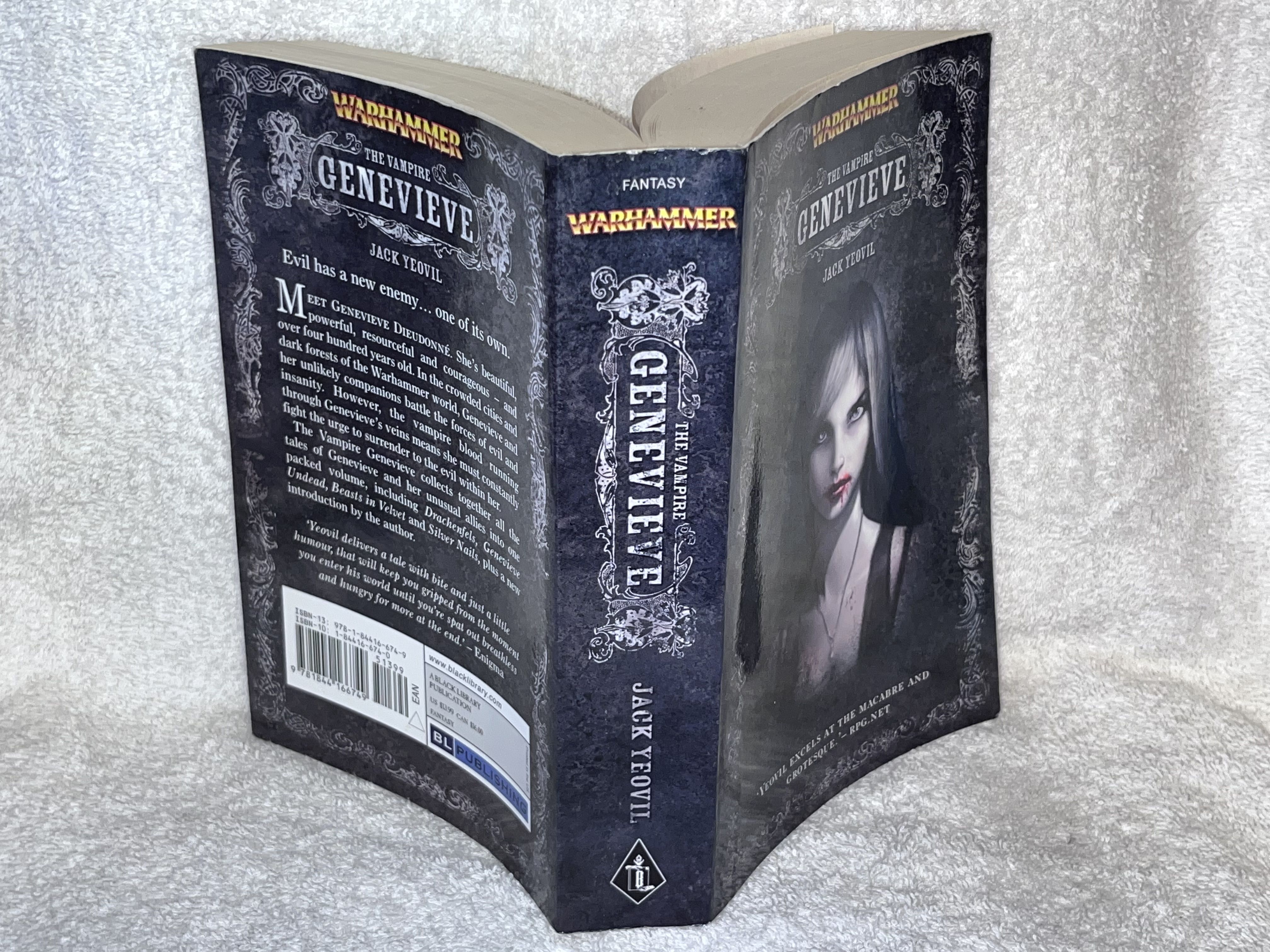 The Vampire Genevieve (Warhammer Novels) by Jack Yeovil | Paperback ...