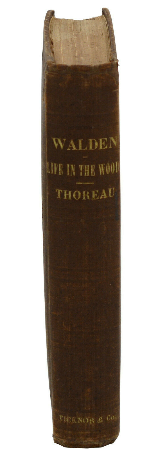 BIBLIO | Walden, or Life in the Woods by Thoreau, Henry David | | 1854 ...