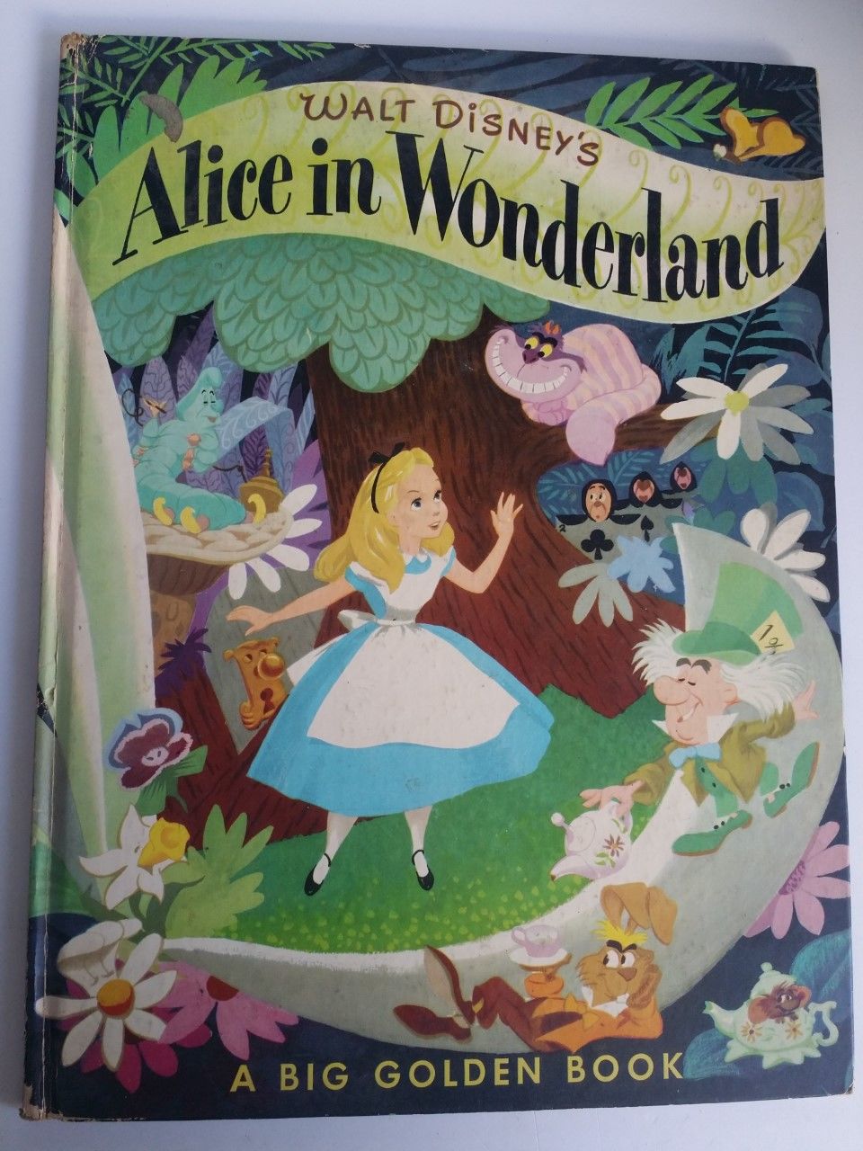 Alice In Wonderland Book Cover Disney
