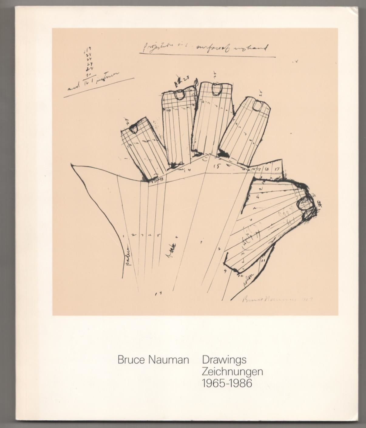 Bruce Nauman Drawings 1965 1986 by Bruce Nauman Coosje Van (1 items ...