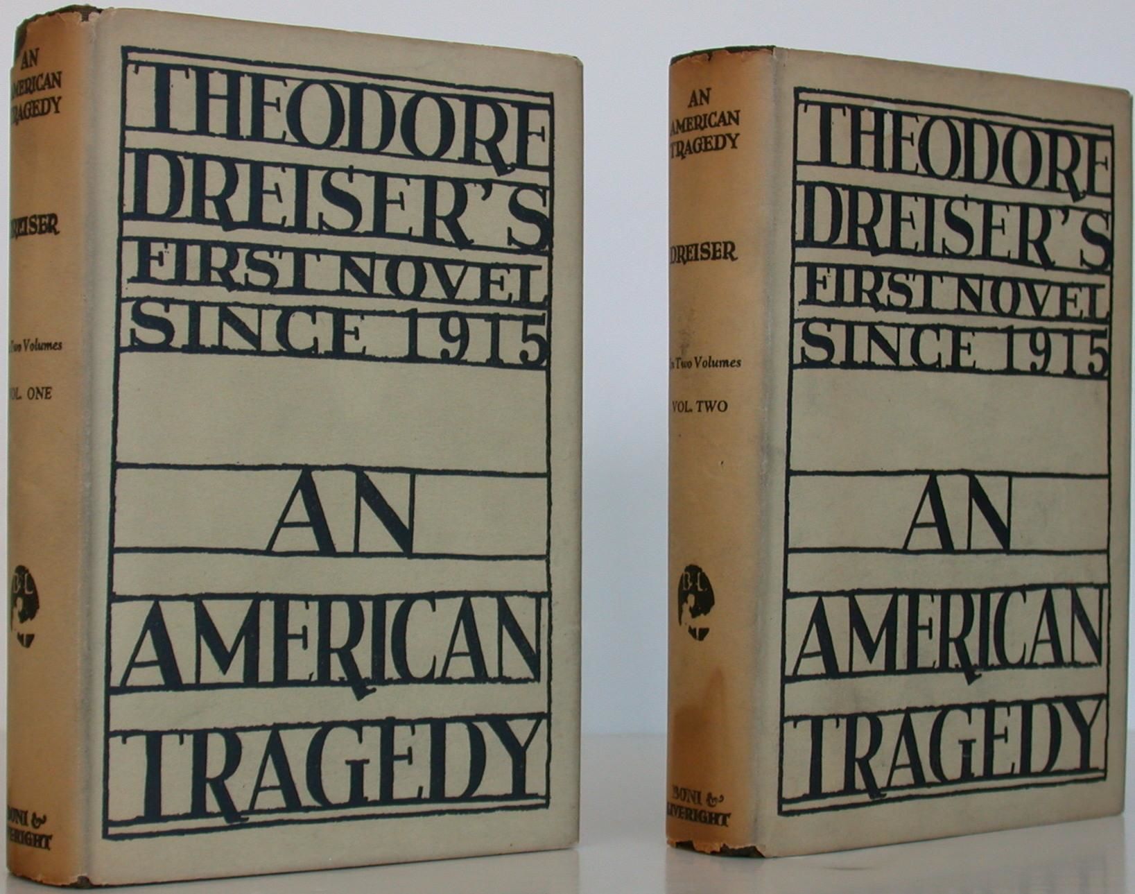 An American Tragedy by Theodore Dreiser | Hardcover | 1925 | Boni ...