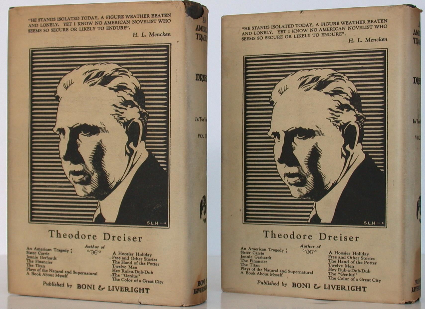 An American Tragedy by Theodore Dreiser - 1st Edition - 1925 - from ...