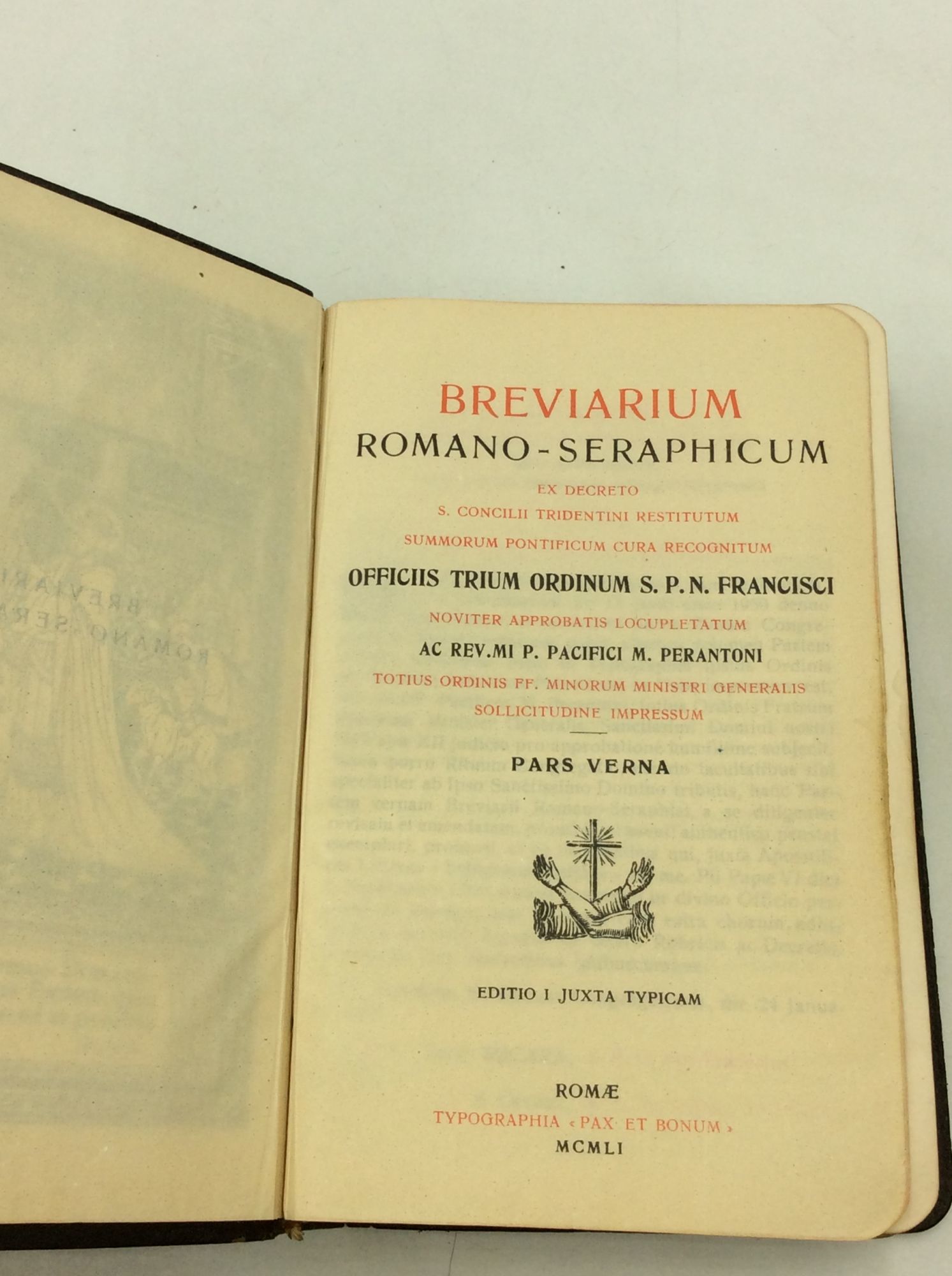 BREVIARIUM ROMANO-SERAPHICUM: Hiemalis - Verna - Aestiva - Autumnalis ...
