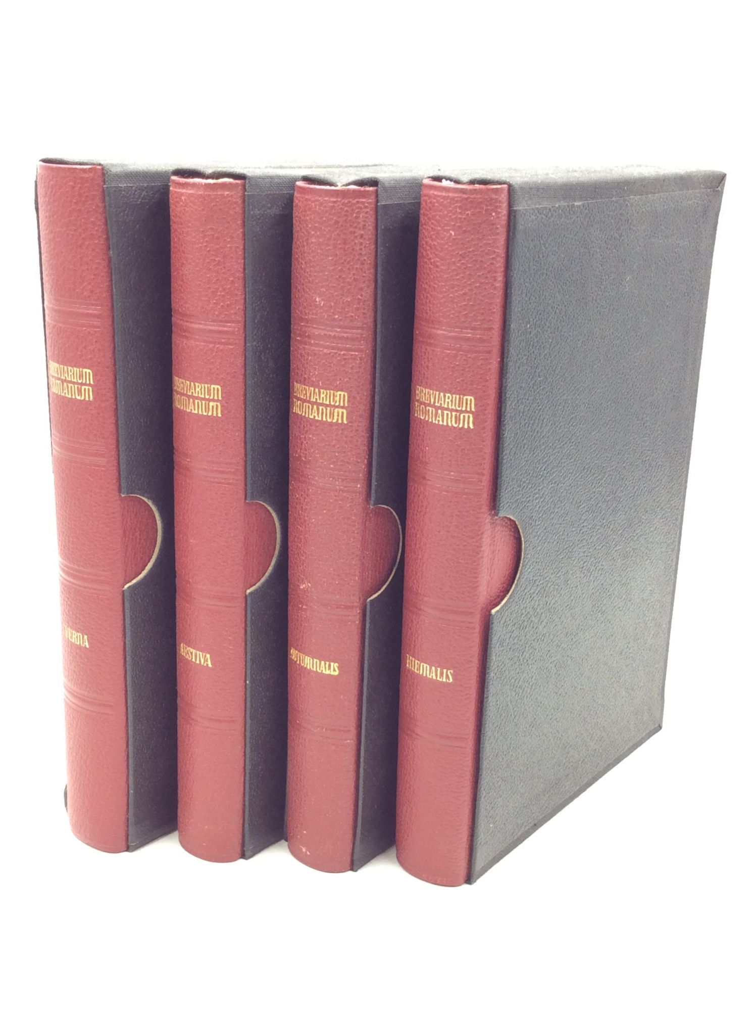 BREVIARIUM ROMANUM: complete 4 volume set by Roman Catholic Church ...