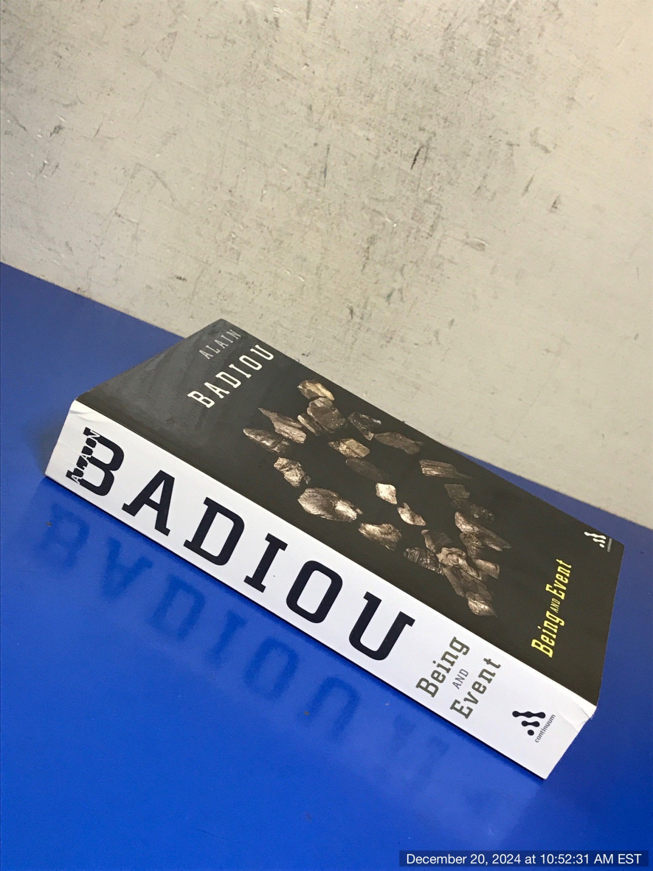 Being and Event by Badiou, Alain & Feltham, Oliver | Paperback | 2007 ...