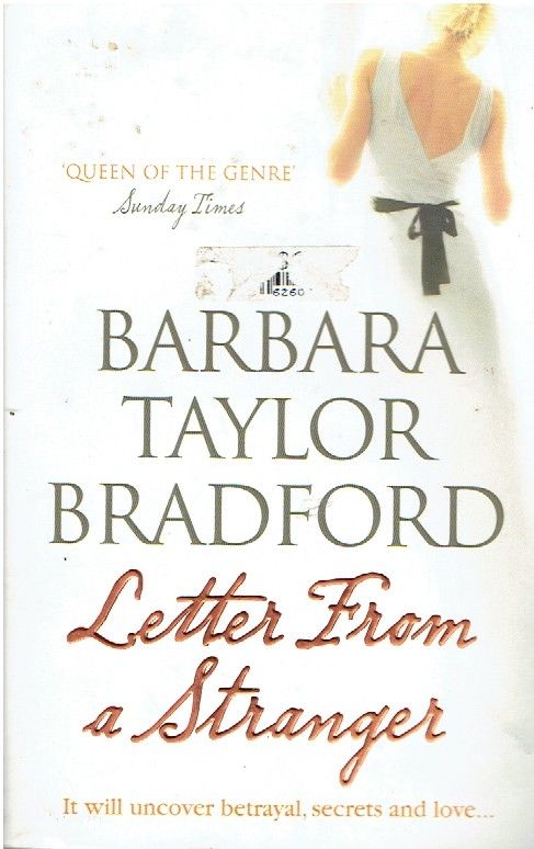 Letter from a Stranger by Barbara Taylor Bradford - Paperback - 2012 ...