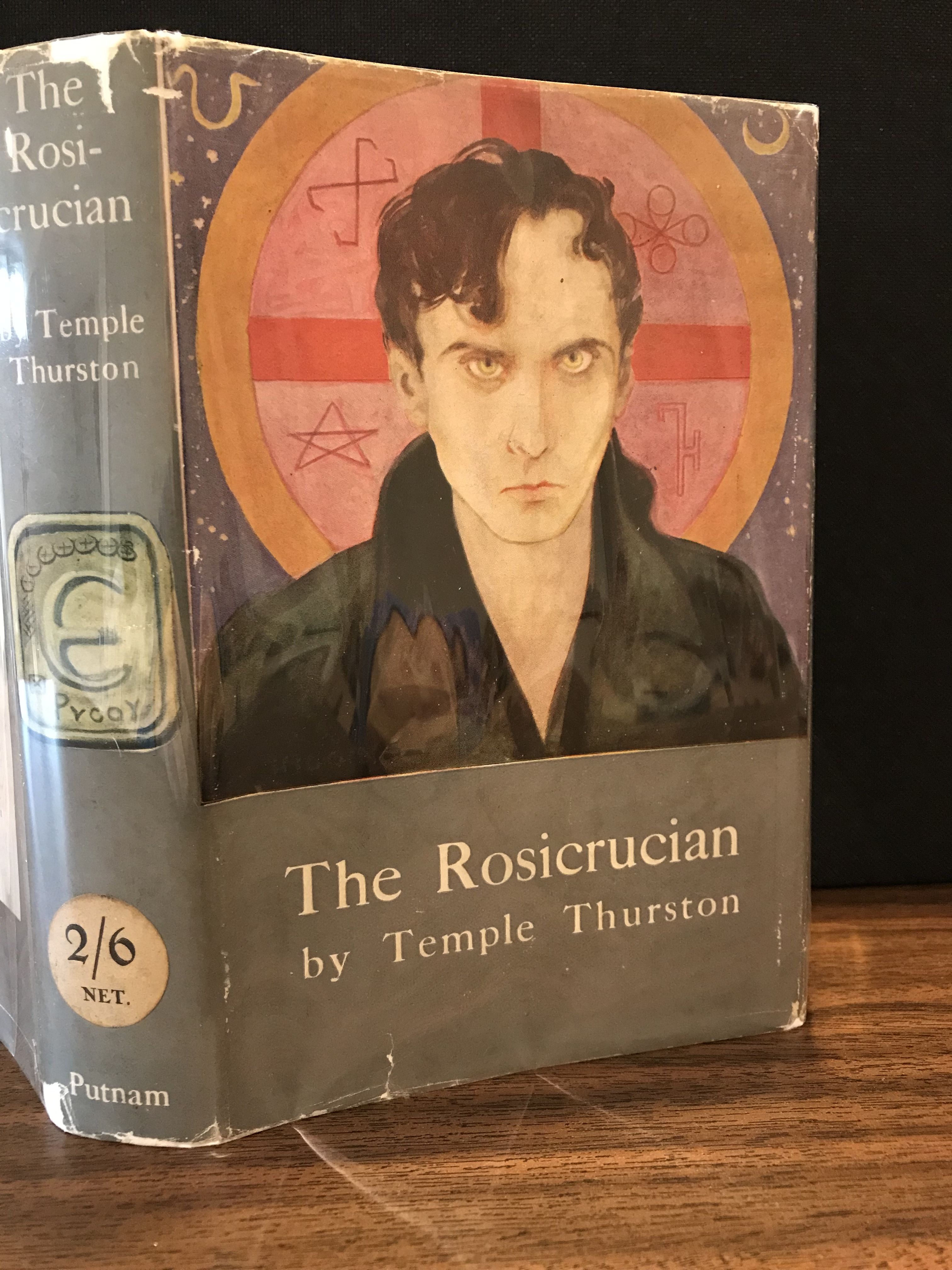 BIBLIO | The Rosicrucian by Temple Thurston, E | black cloth, gilt ...