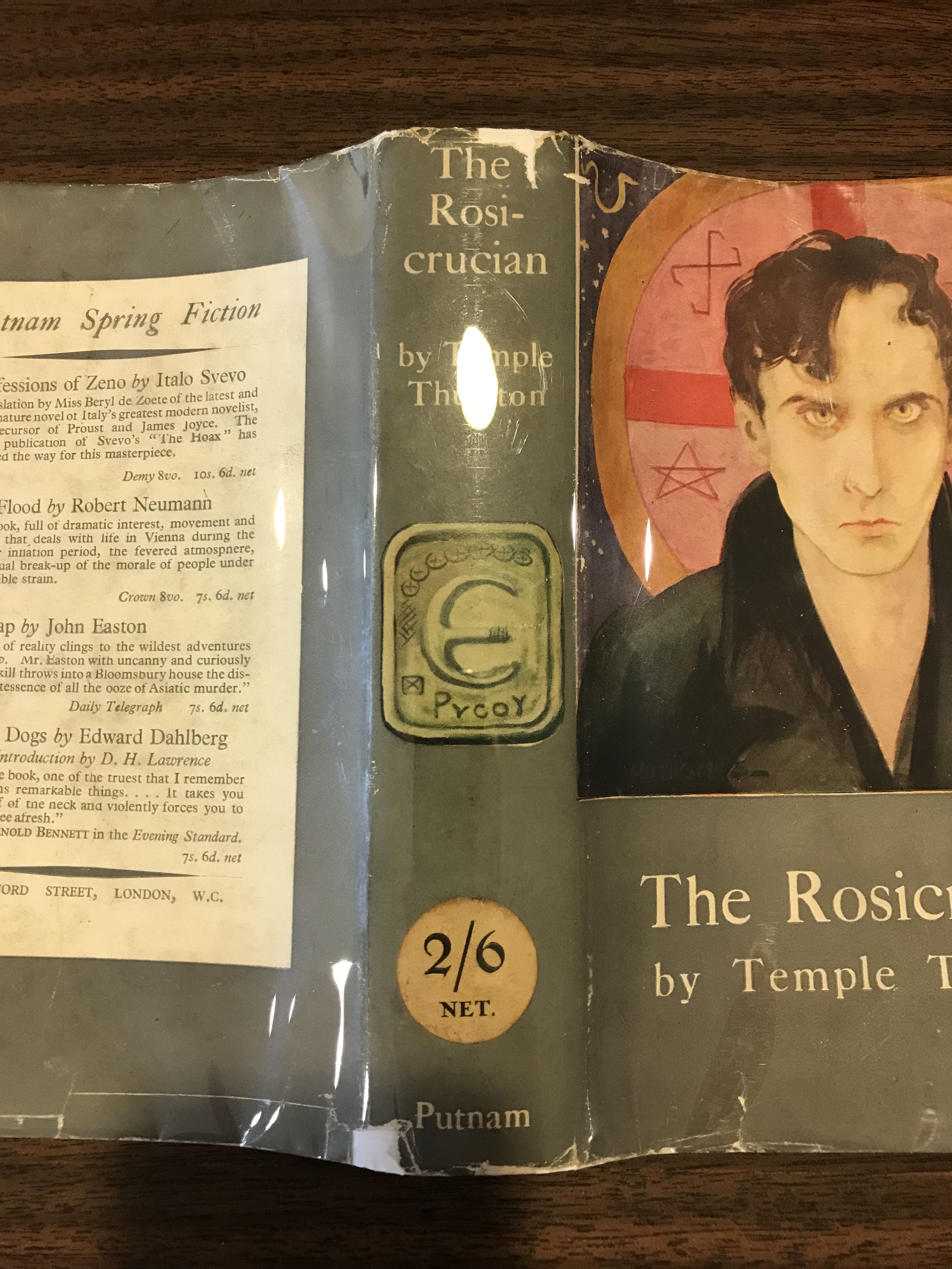 BIBLIO | The Rosicrucian by Temple Thurston, E | black cloth, gilt lettering to spine | 1930 | G ...