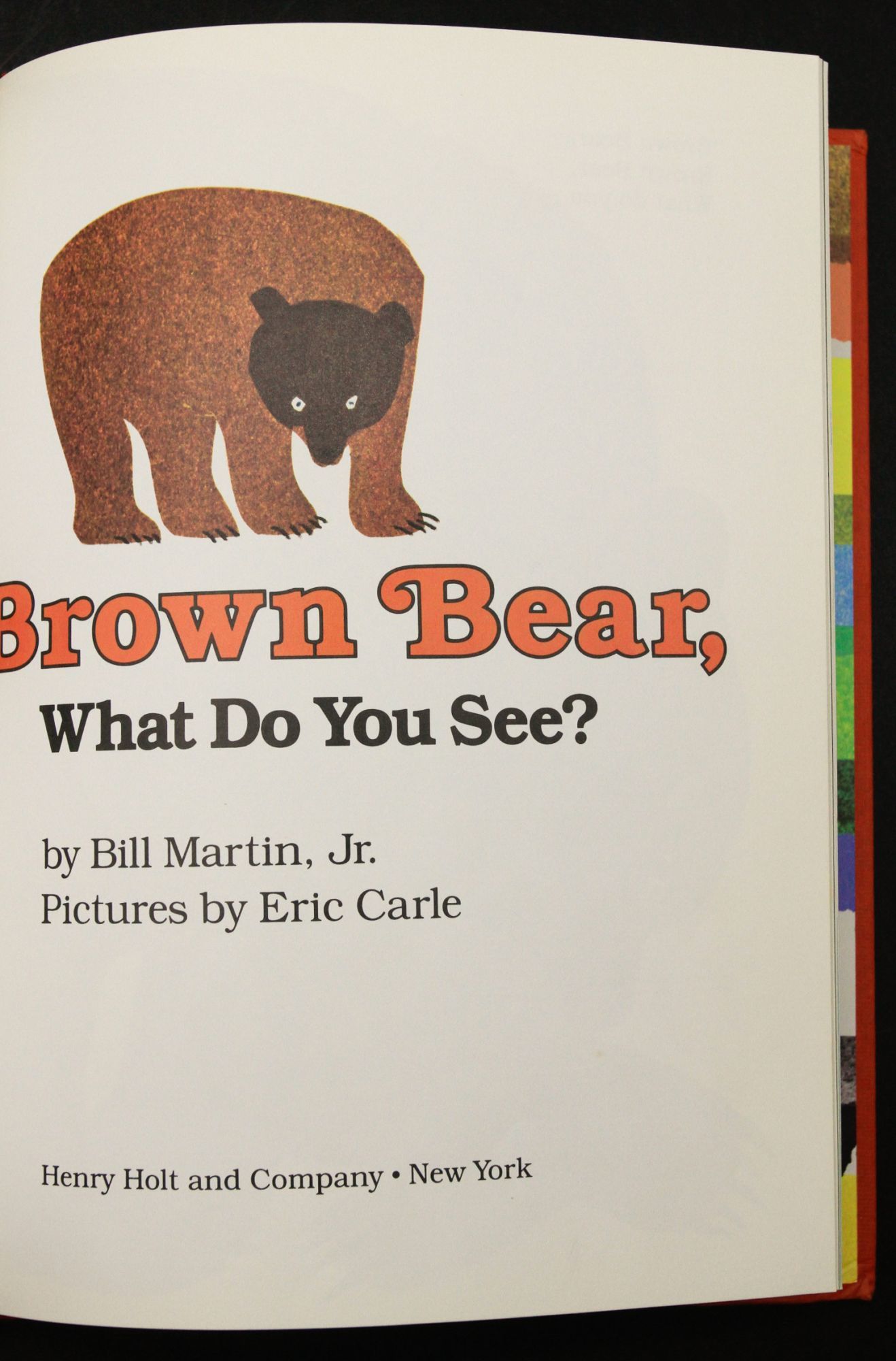 Brown Bear, Brown Bear, What do you See? (Signed) by Martin, Jr., Bill ...