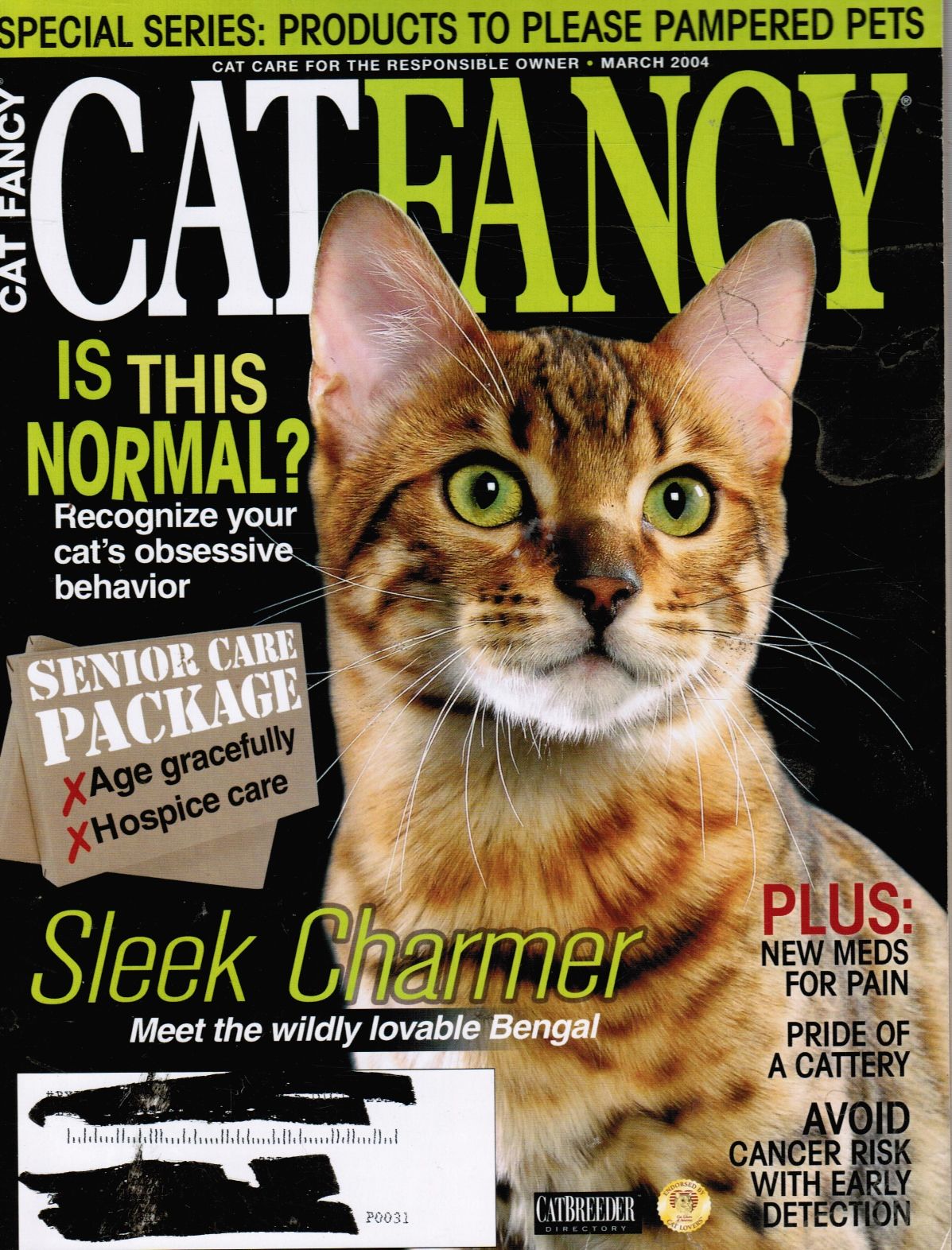 Cat Fancy Magazine Covers
