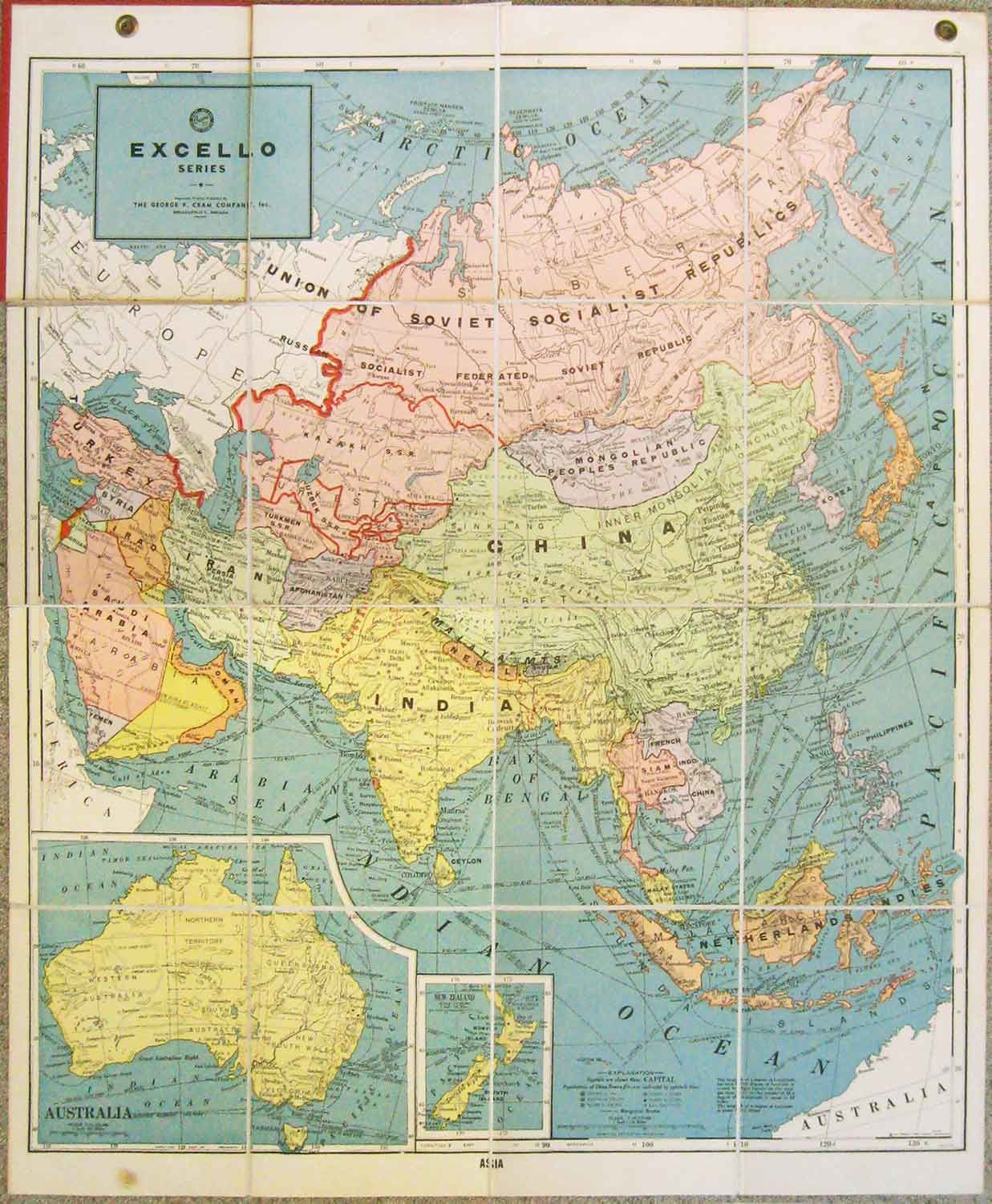 Map Of Asia During Ww2 - United States Map