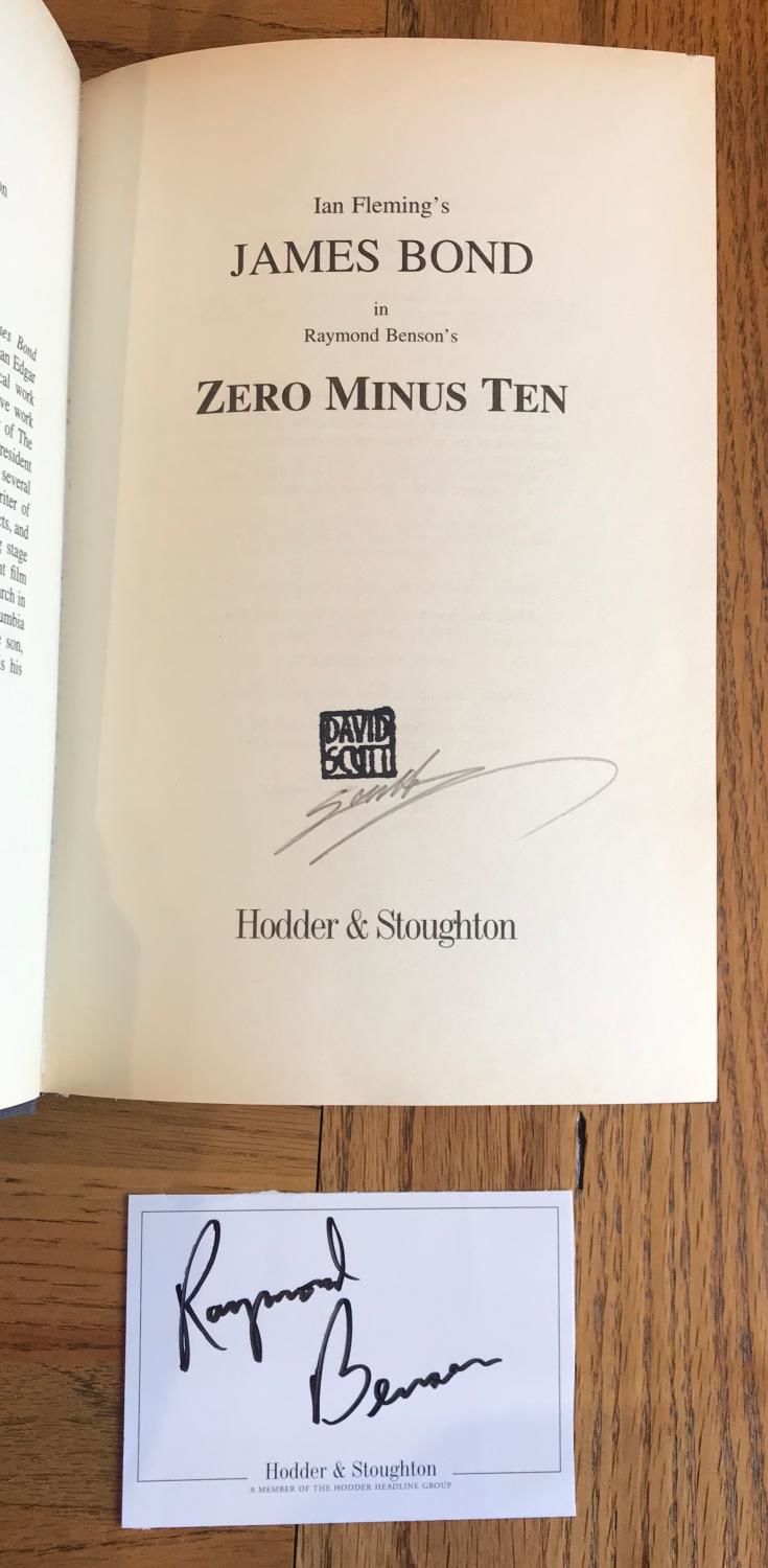 ZERO MINUS TEN by BENSON RAYMOND | Hard Cover | 1997 | Hodder ...
