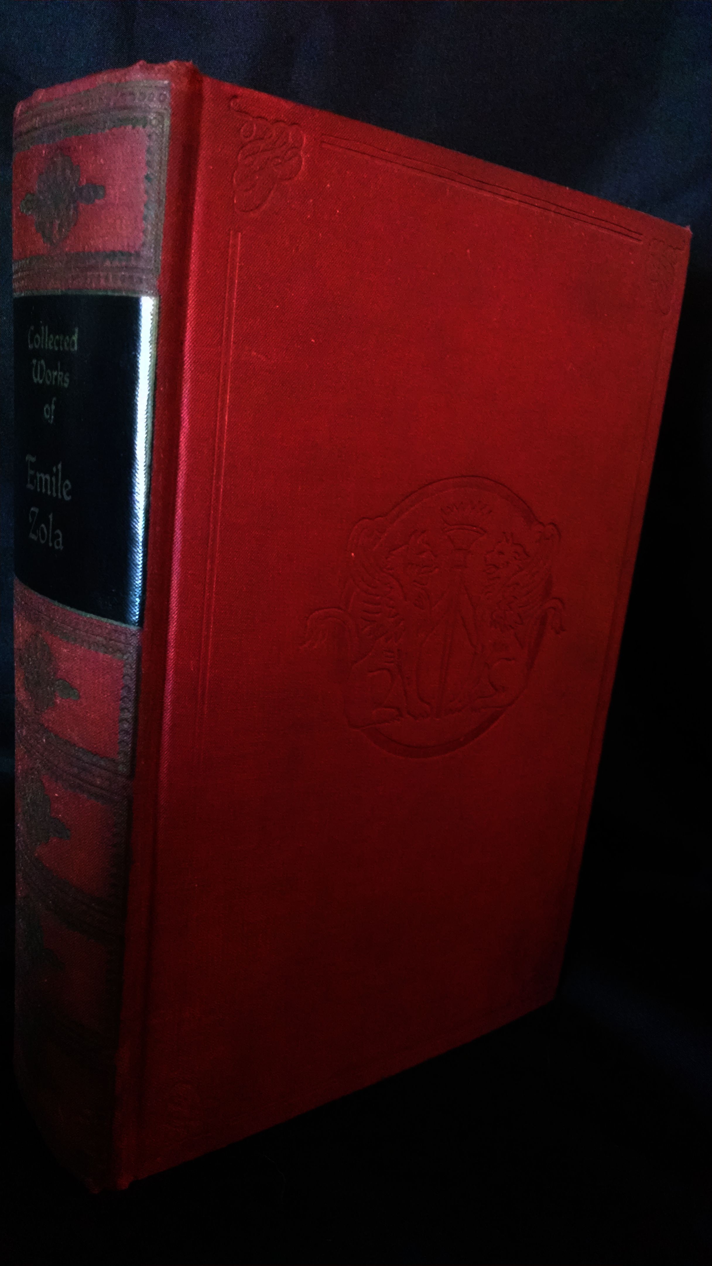 THE WORKS OF EMILE ZOLA, ONE VOLUME EDITION by EMILE ZOLA | Hardcover ...